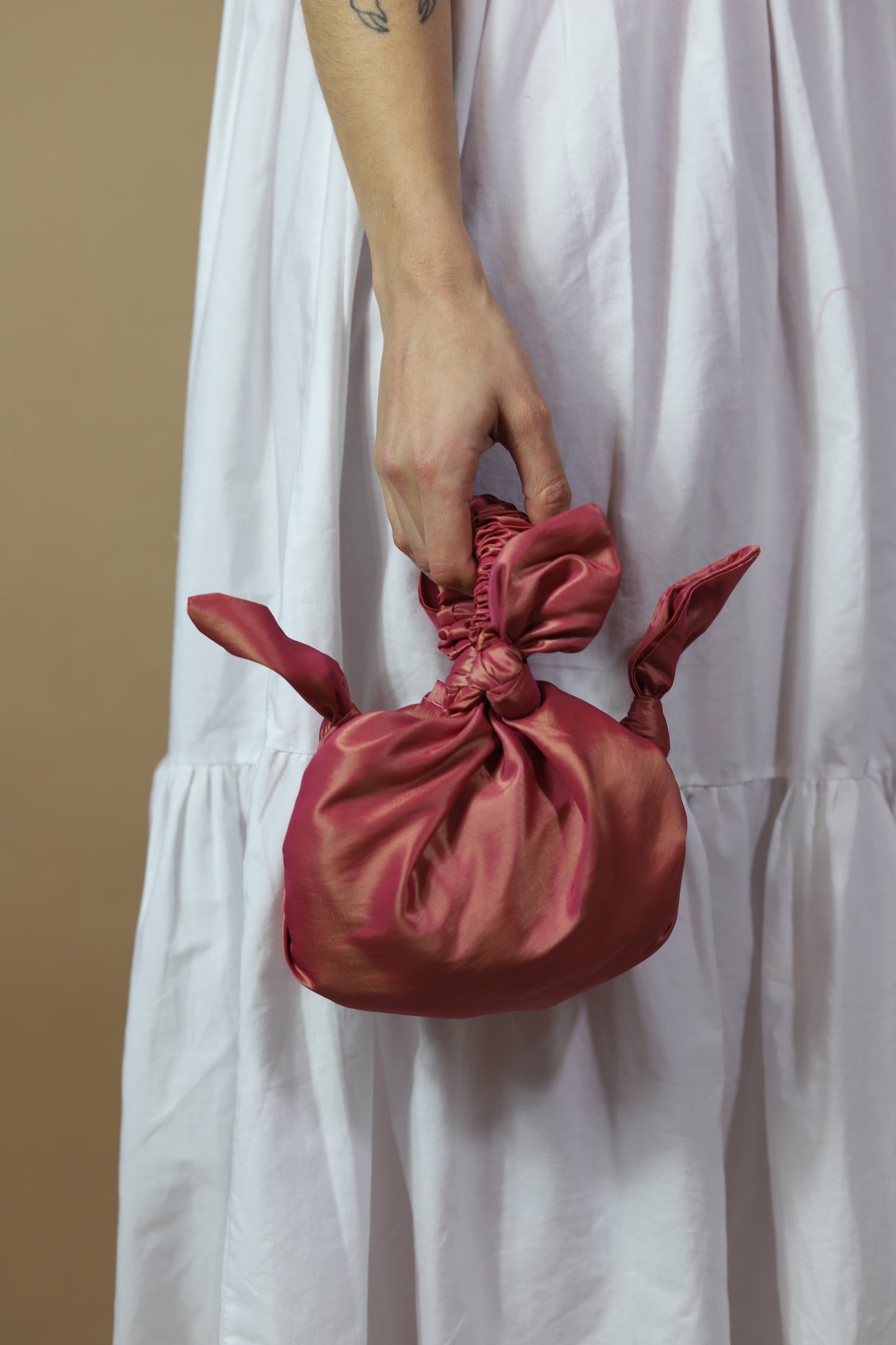 Baby furoshiki bag in two tone pink – ROOP