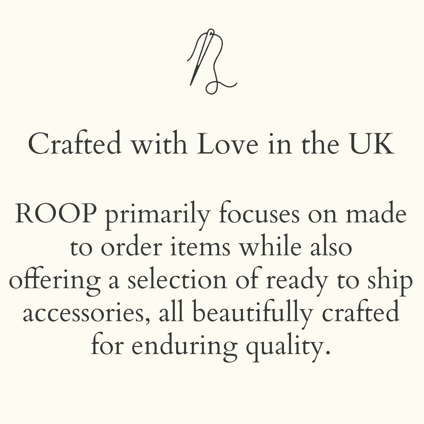 ROOP: Thoughtfully Crafted Accessories For Everyday Magic